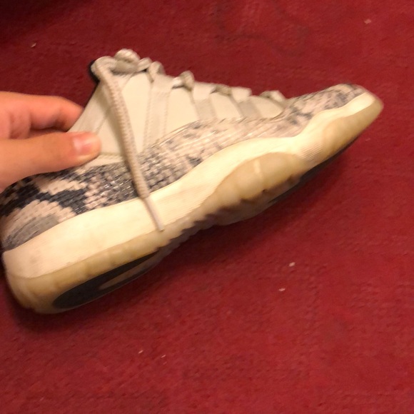 Jordan | Shoes | Air Jordan 1s Low Top Snake Skins Light Bone | Poshmark
